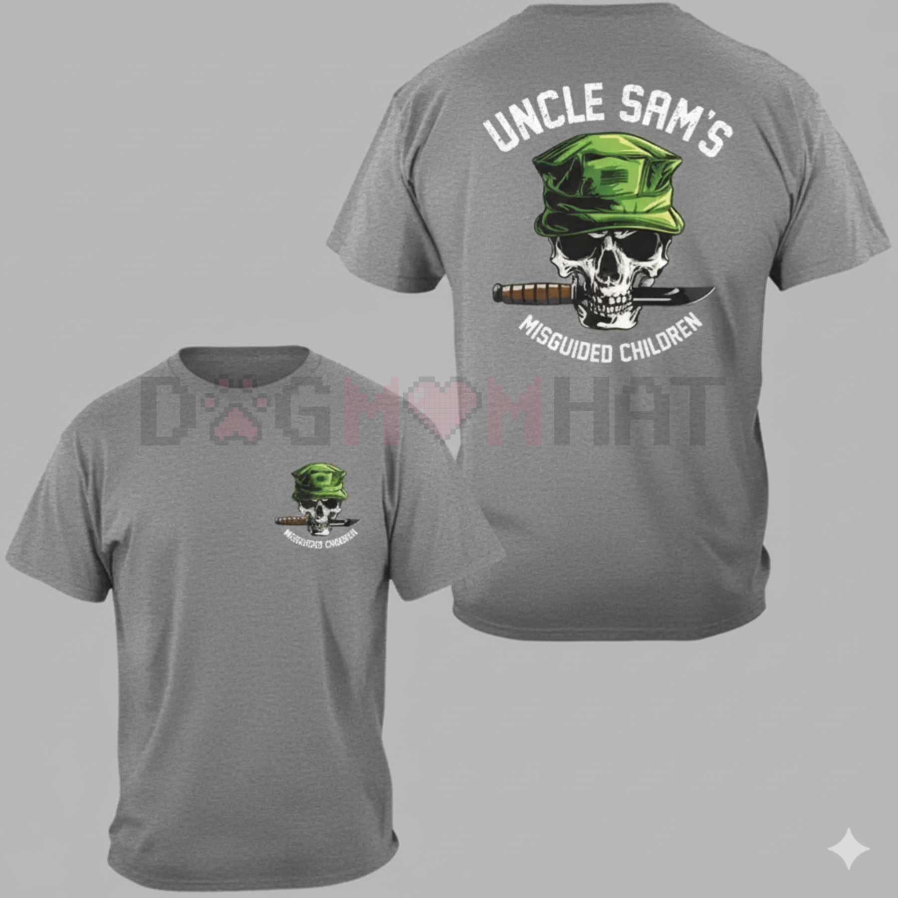 Uncle Sam's Misguided Children USMC T-Shirt – Dog Mom Hat